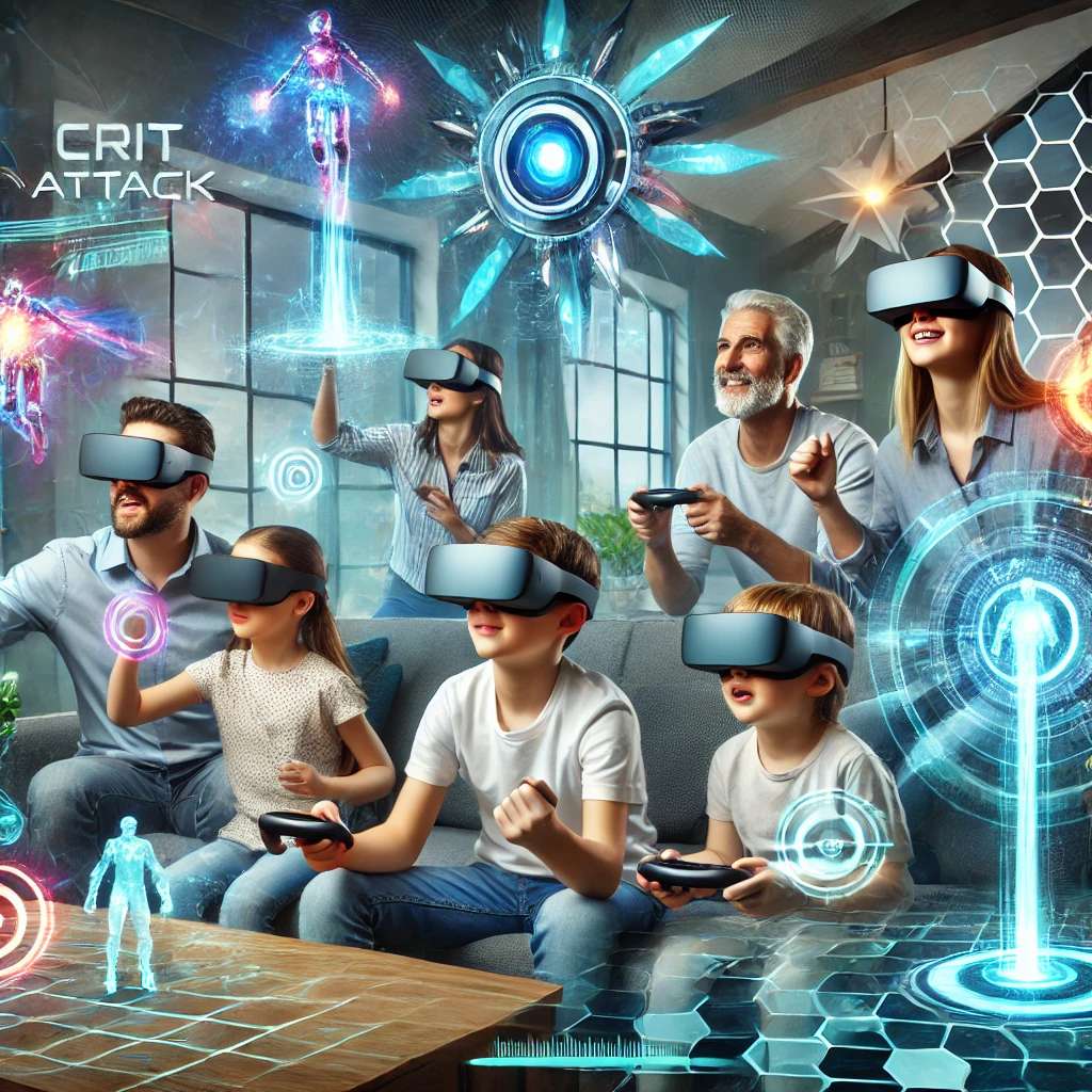 가족 모두가 즐기는 혼합 현실 액션 게임, Crit Attack 완전 정복 - 목공장인